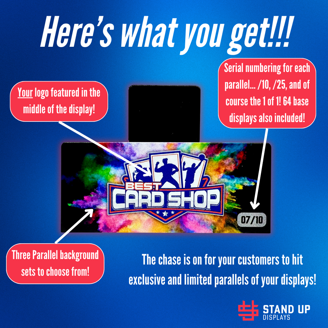 Custom Products – Stand Up Displays